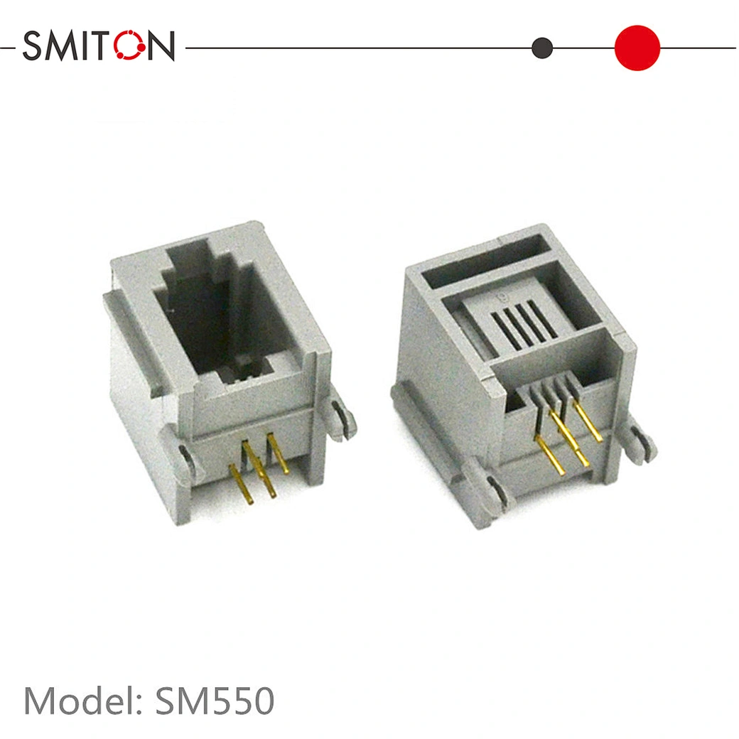 Right Angle Jack , 4 Core Right Angle Jack , RJ9 Telephone Socket 4 ...